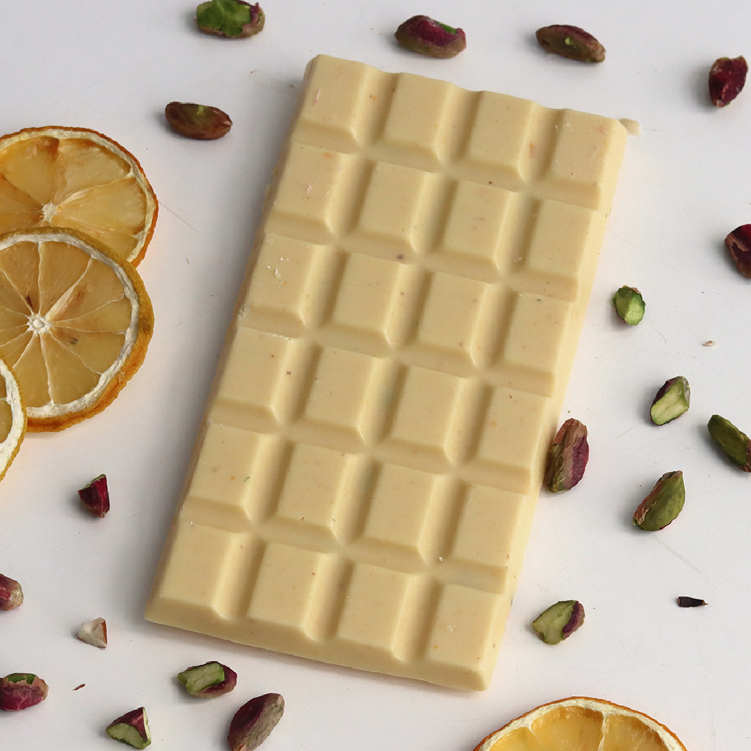 PLANT | White Chocolate Block | Lemon and Pistachio - deliciously yours ...